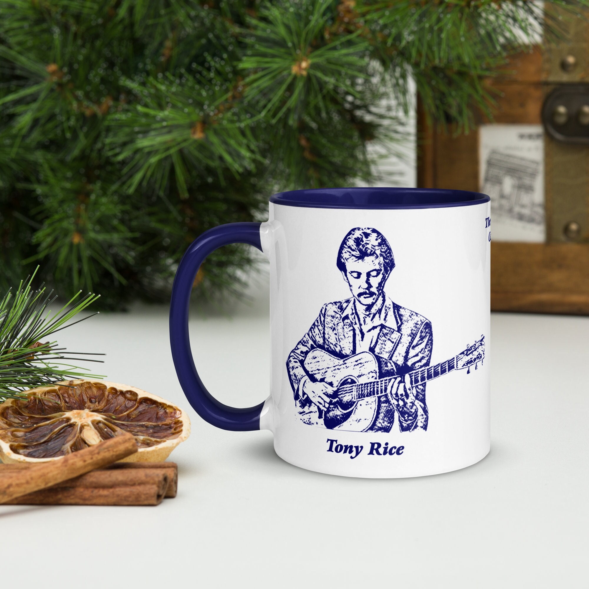 Tony Rice Coffee Mug, Best Gift for Husband Wife Musician, Retro ...