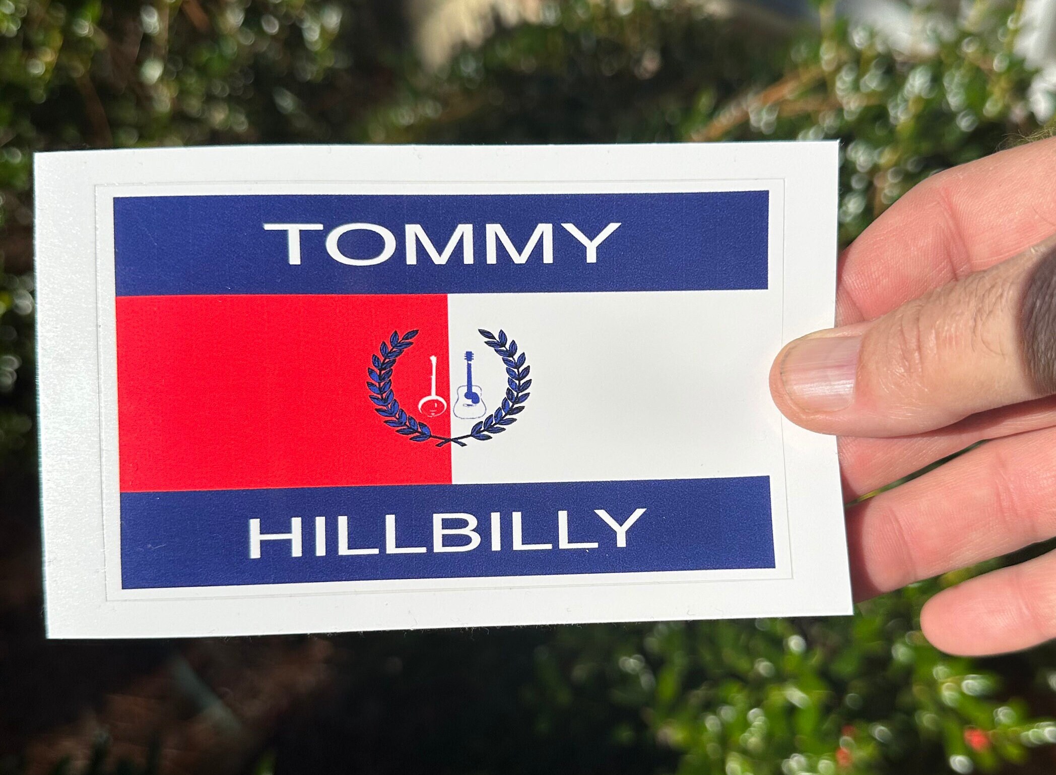 Tommy Hillbilly Vinyl Sticker Gift for Husband Wife Father - Etsy
