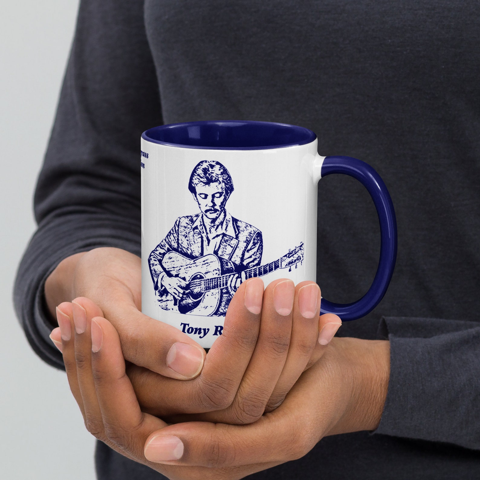 Tony Rice Coffee Mug, Best Gift for Husband Wife Musician, Retro ...