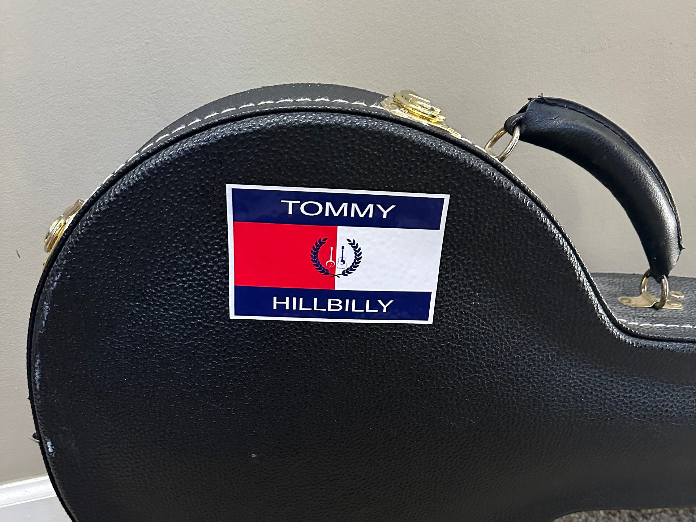 Tommy Hillbilly Vinyl Sticker, Gift for Husband Wife Father Musician ...