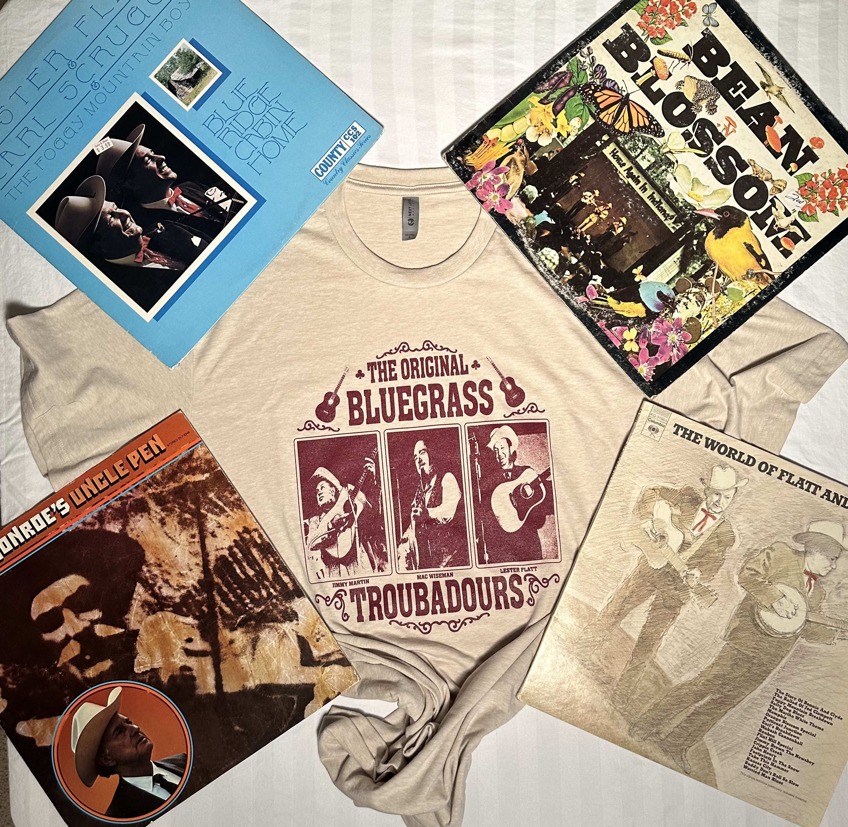 The Original Troubadours of Bluegrass Tshirt, Best Gift for Musician ...