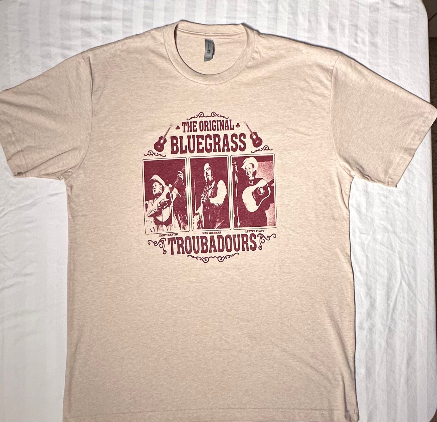 The Original Troubadours of Bluegrass Tshirt, Best Gift for Musician ...