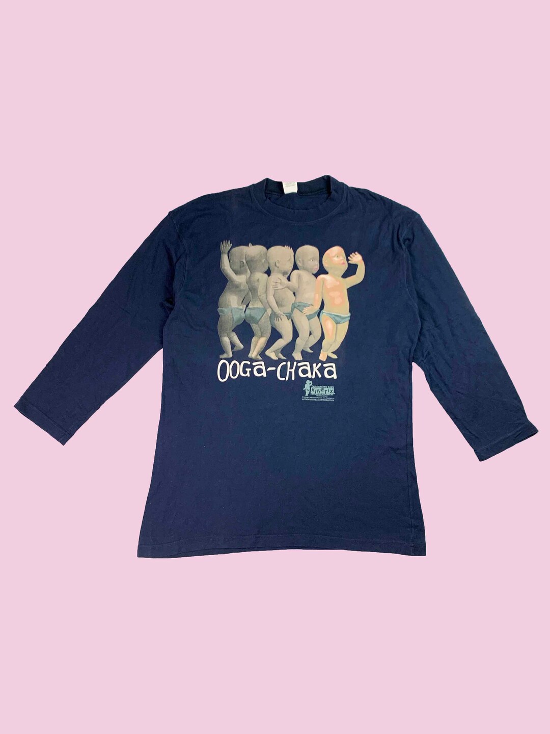 Ooga - Chaka Kinetix 1995 the Dancing Baby Vintage VTG Longsleeve ...