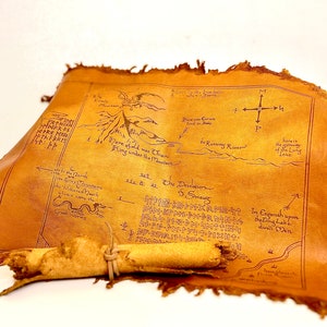 Leather Maps - Etsy