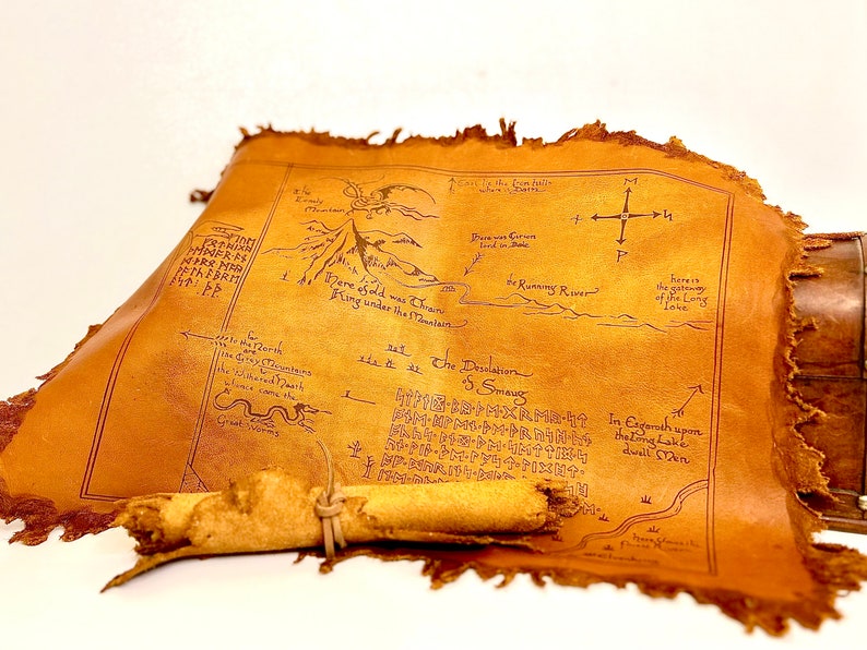 Leather Maps - Etsy