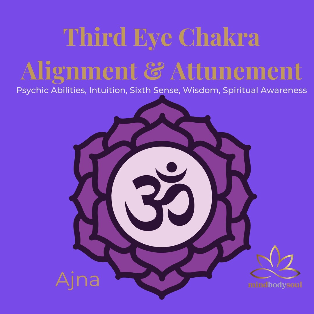 Third Eye Chakra Enhance Intuition and Psychic Abilities Healing ...