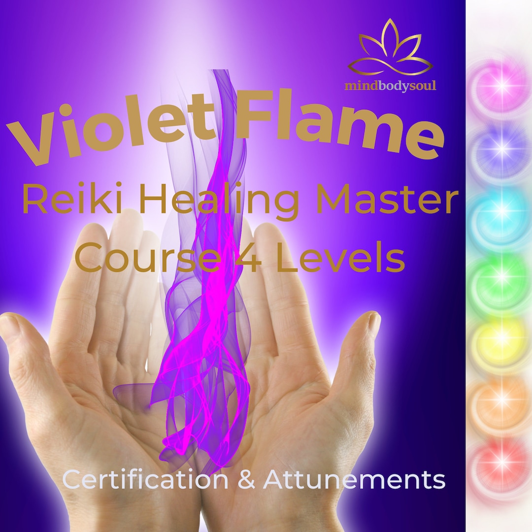 Violet Flame Goddess Kuan Yin Reiki Energy Attunement Healing Master