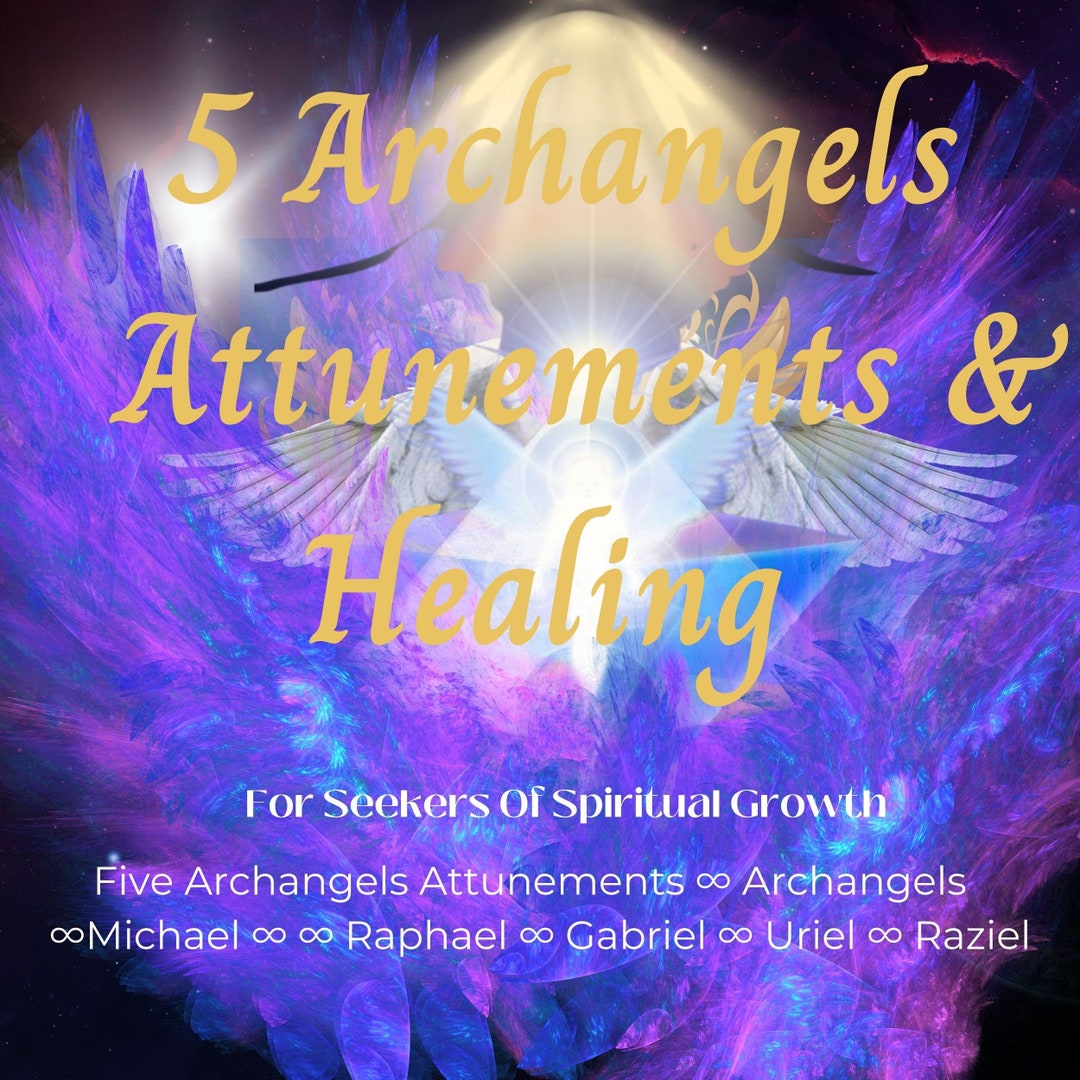 5 Archangels Healing Initiations & Attunements - Etsy