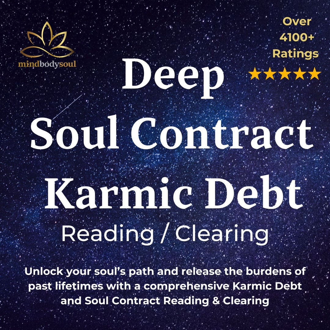 Soul Contract & Karmic Debt Reading / Clearing Akashic Records Past ...