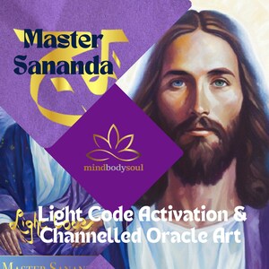 Jesus Master Sananda Christ Activation & Attunement light Code Reiki ...