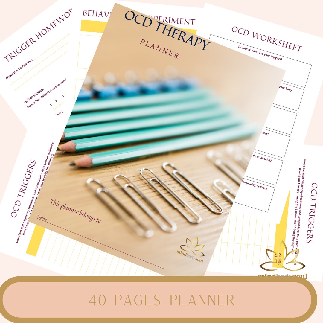 OCD Planner Guided Meditation Made by Therapist With 30 Years ...