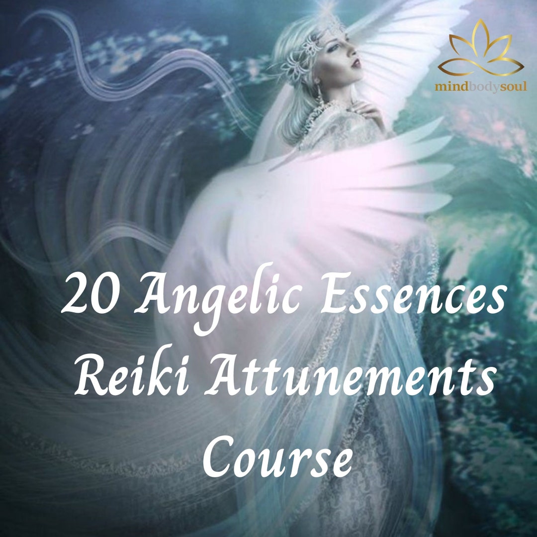 20 Angelic Essences Reiki Attunements Course Angel Realms Help and ...