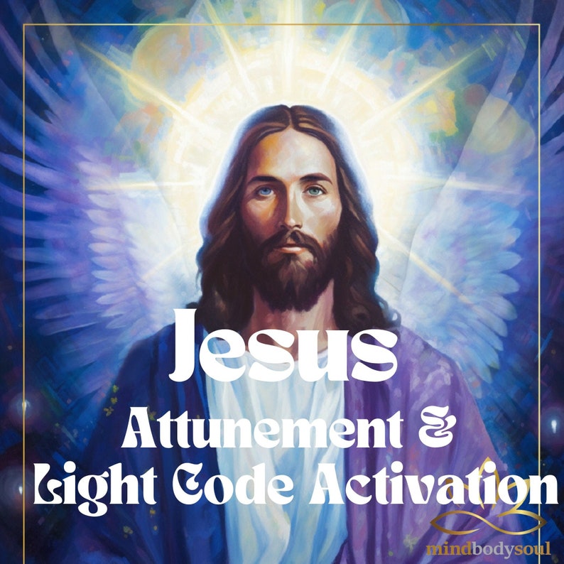 Jesus Master Sananda Christ Activation & Attunement light - Etsy