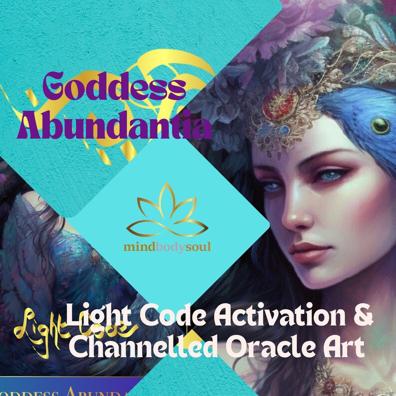 GODDESS ABUNDANTIA ACTIVATION Prosperity & Abundance Light - Etsy