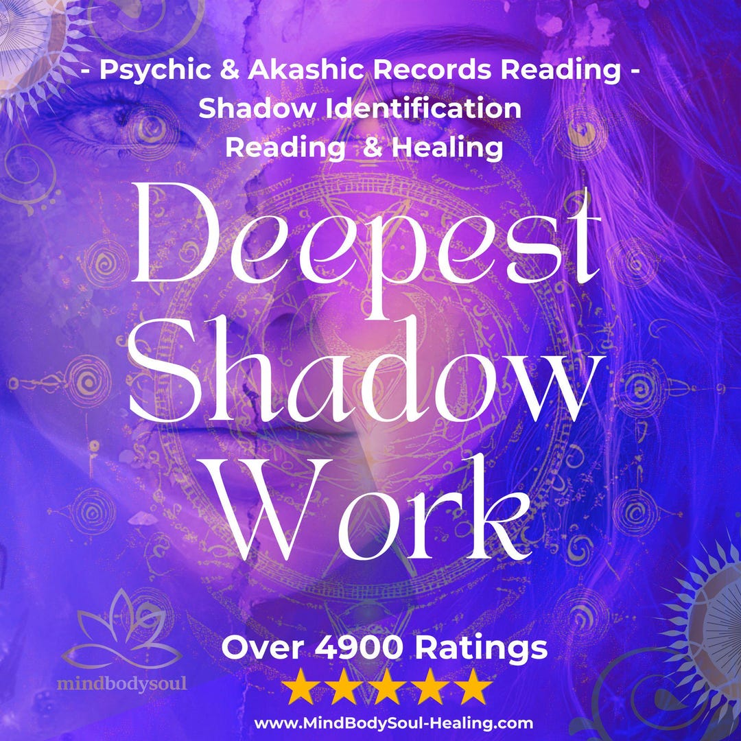 Heal Your Shadow Self Reading & Deep Energy Clearing Energetic and Akashic Records Reading - Etsy