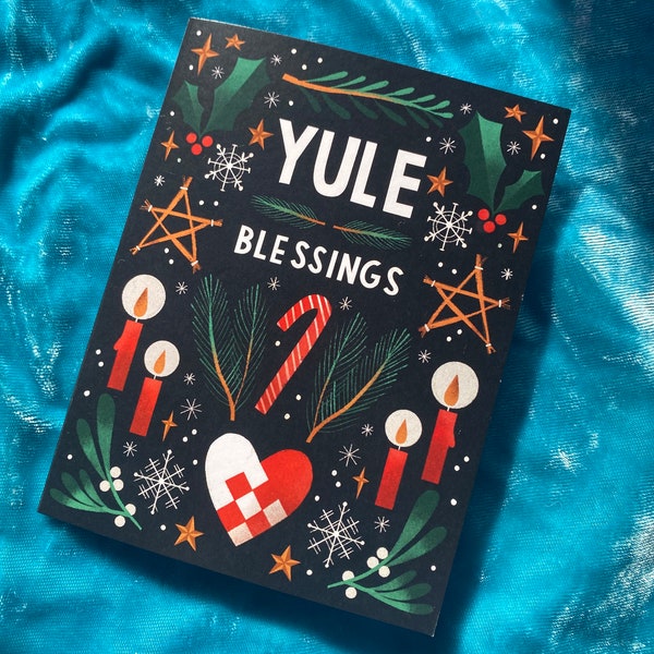 Yule Card - Etsy