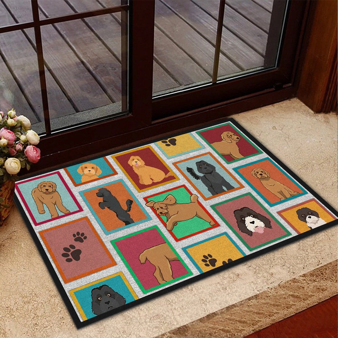 Labradoodle Doormat Aesthetic Labradoodle Mat Perfect Gift - Etsy