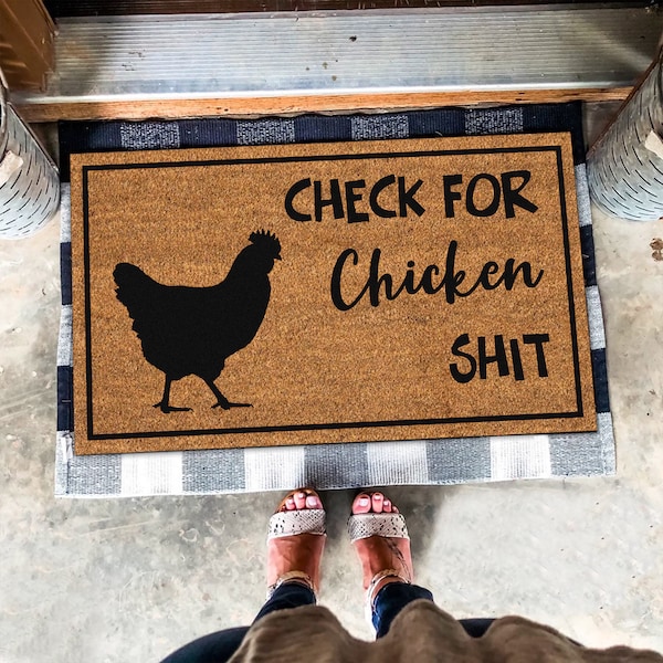 Chicken Shit House Sign - Etsy