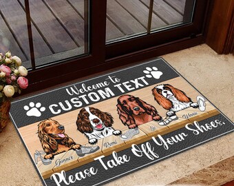 English Spaniel Rug - Etsy