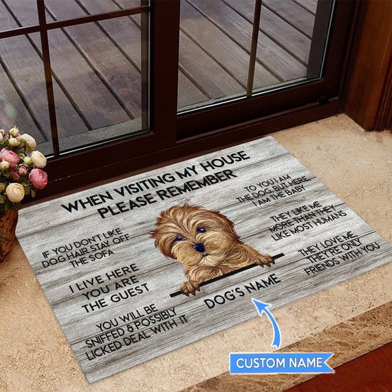Cavapoo Mat Cavapoo Rug Cavapoo Doormat Visit My House - Etsy