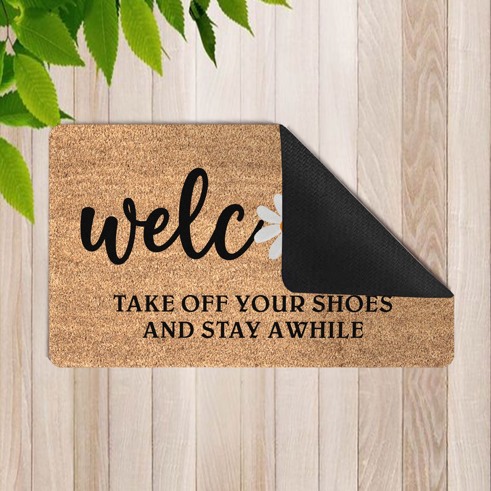 Shoes off Doormat, Funny Door Mat, Welcome Doormat, Welcome Mat, Indoor ...