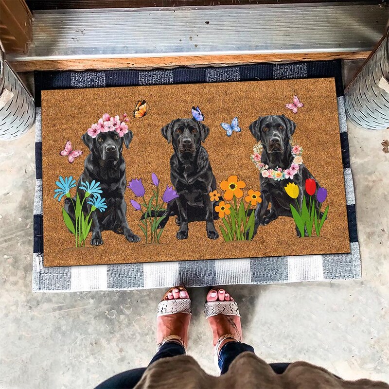 Spring Doormat - Etsy