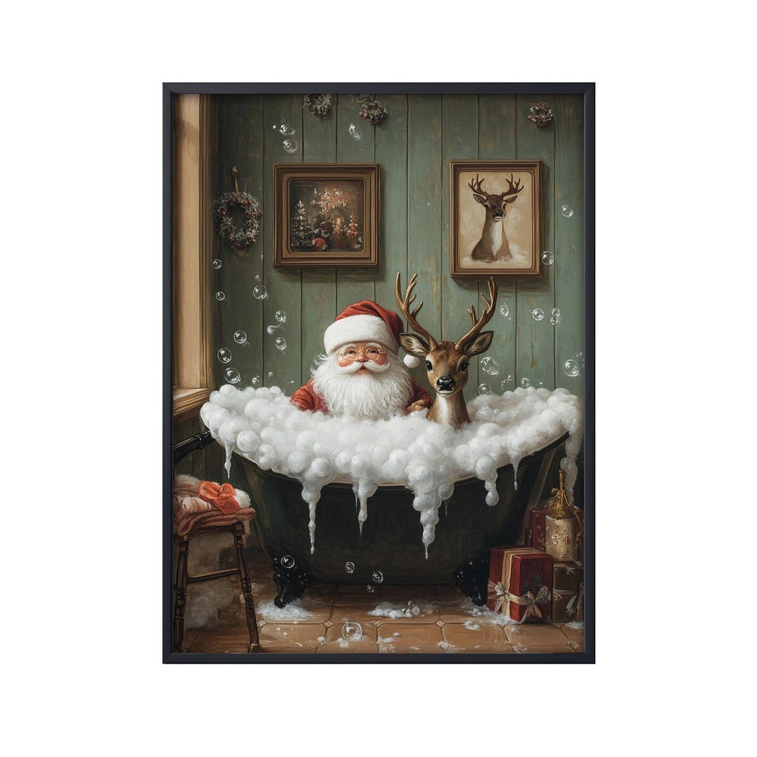 Santa and Reindeer in Bath, Santa in Bath, Santa's Reindeer ...