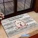 Samoyed Doormat, Samoyed Mat, Samoyed Rug, Visiting My House Mat ...