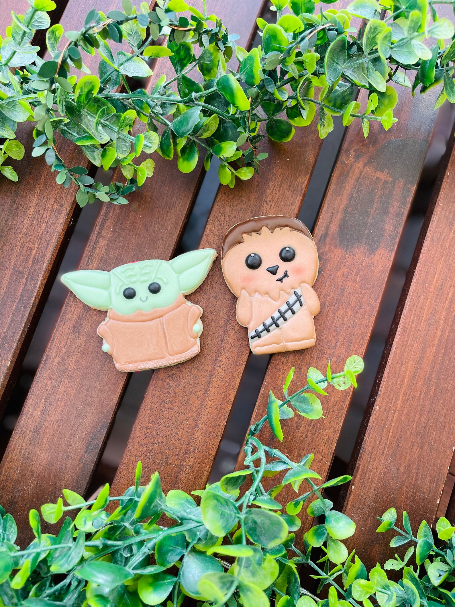 Grogu Chewbacca Cookie Set Baby Yoda Cookies | Etsy