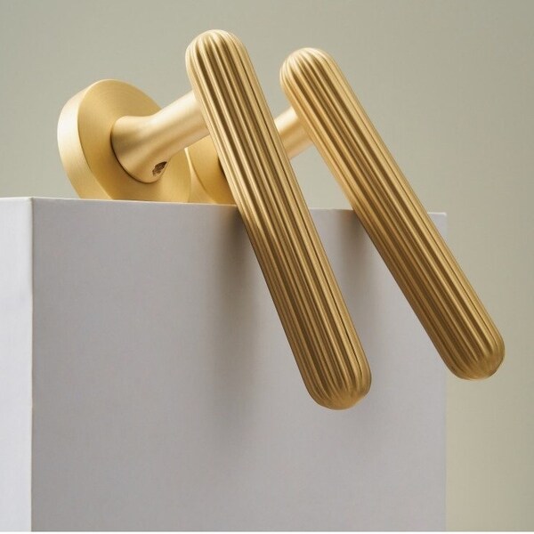 Brass Door Handles - Etsy