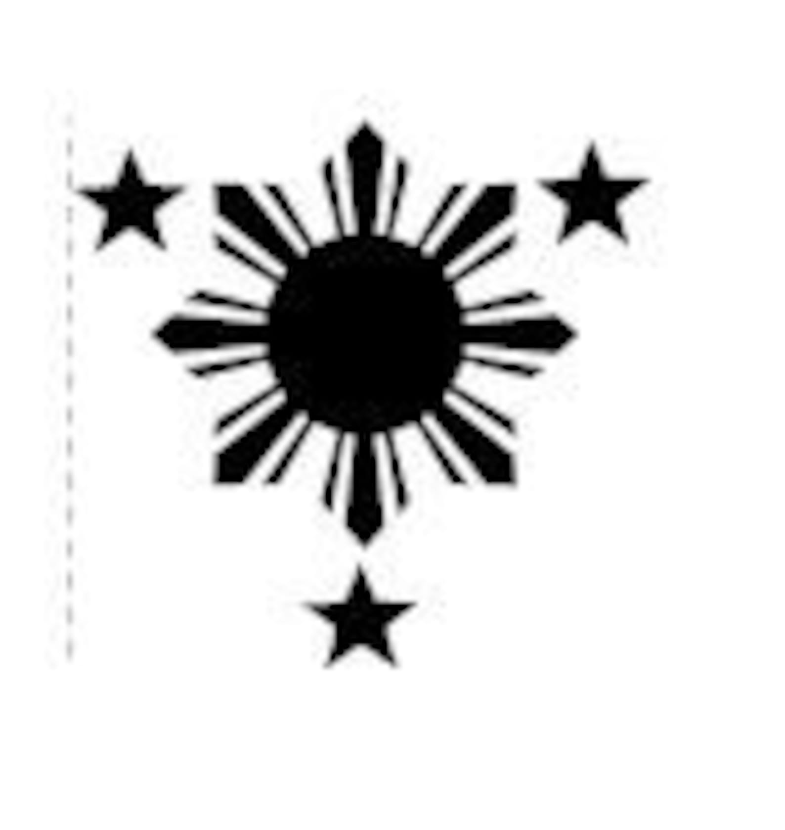 Philippine Flag Filipino Flag Decal Sticker Die-Cut | Etsy