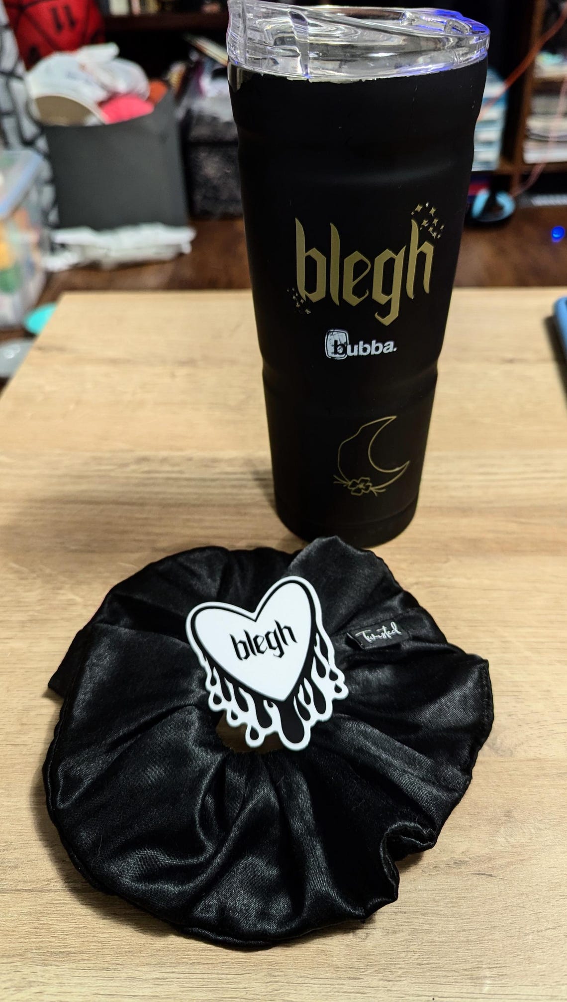 BLEGH Sticker Alt Heart Screamo Sticker Rock Band Scream Goth Heart ...