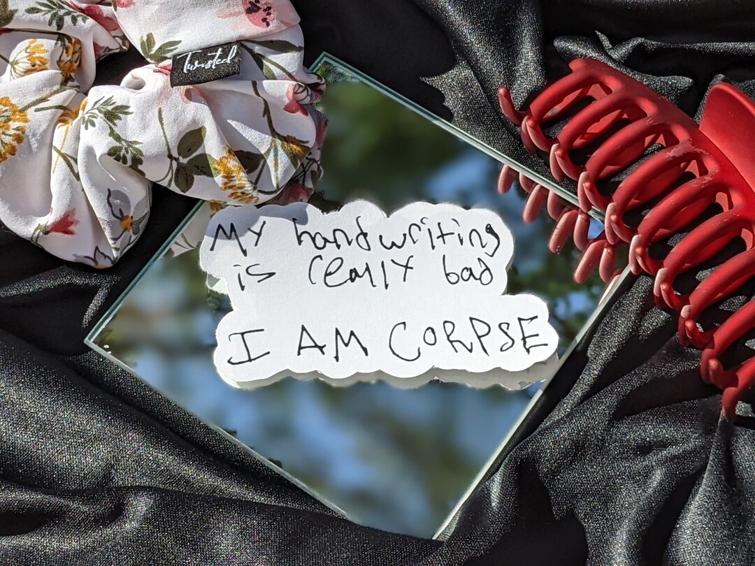 CORPSE Sticker Corpse_husband Stickers Agoraphobic Lyrics - Etsy