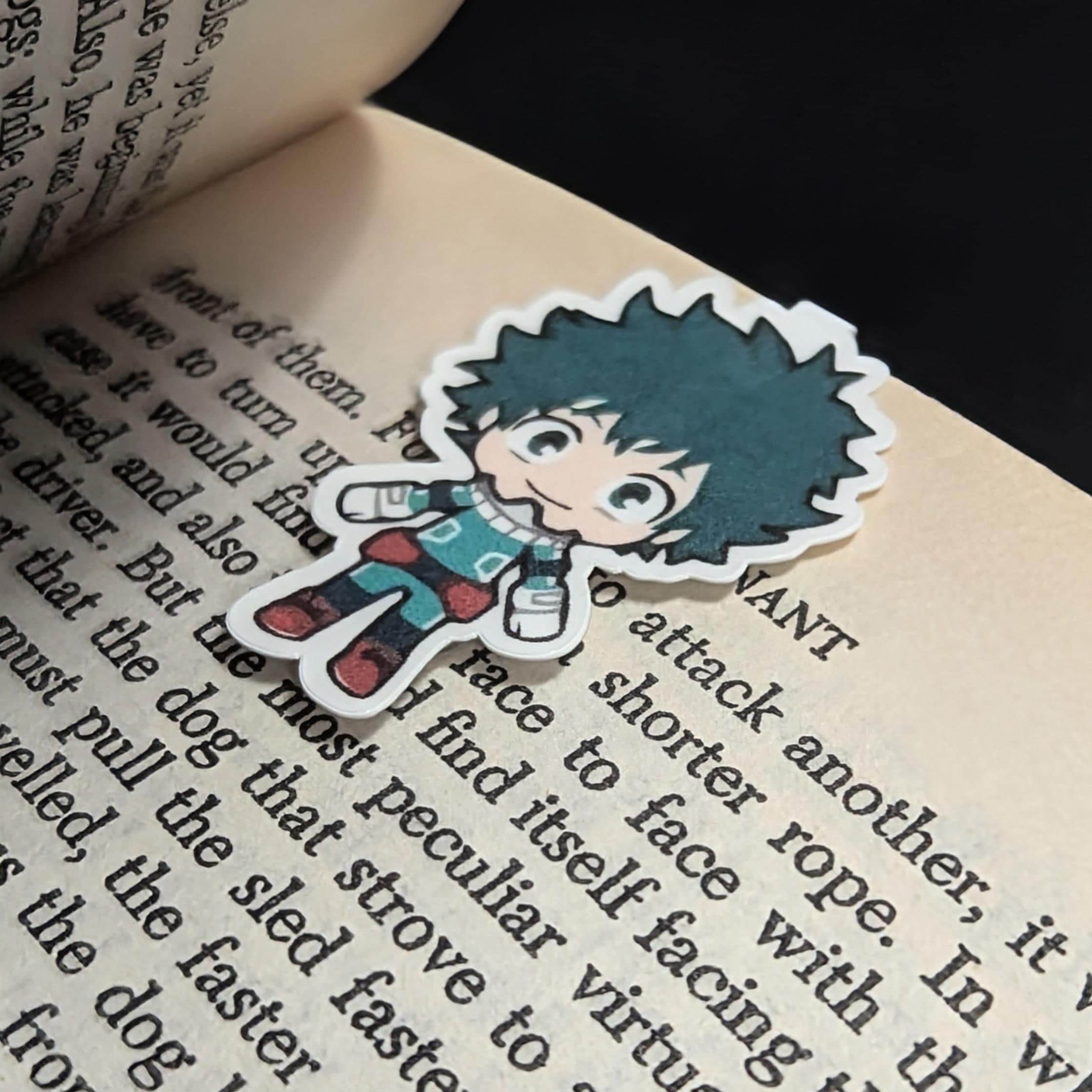 My Hero Academia Magnetic Bookmark MHA Bookmark One for All Anime ...