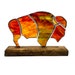 Custom Stained Glass Bison - Etsy