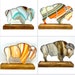 Custom Stained Glass Bison - Etsy