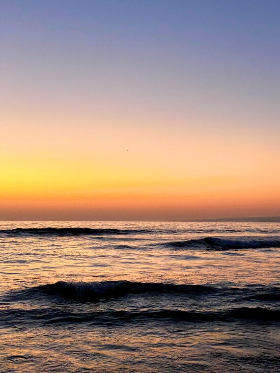 Cool Waves in Sunset Digital Download - Etsy