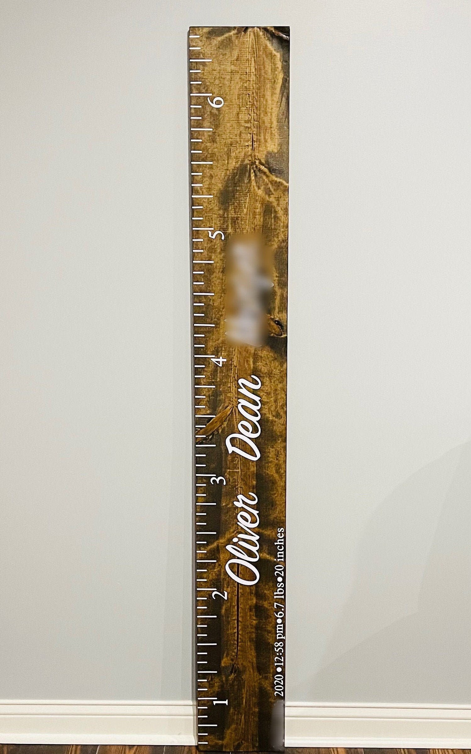 Ruler Kids Growth Chart Personalized Growth Chart Growth | Etsy
