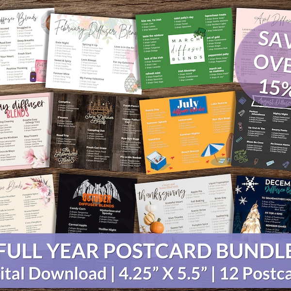 Young Living Inactive Cards - Etsy