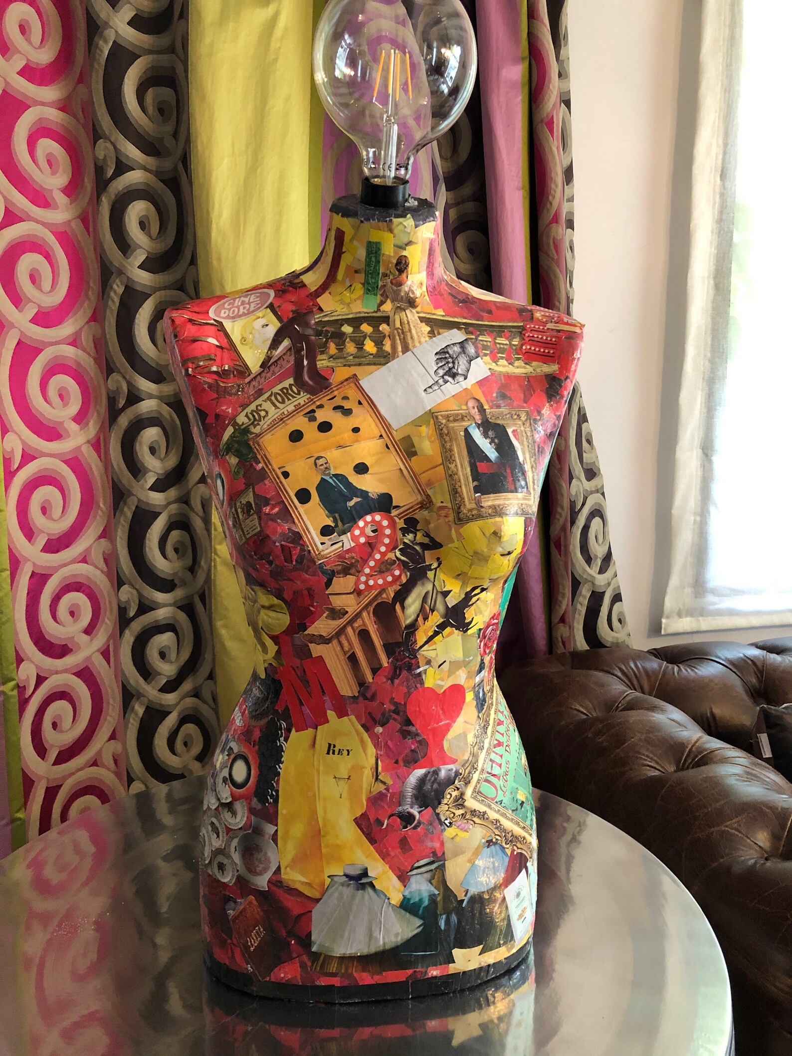 Mannequin Lamp Viva España | Etsy