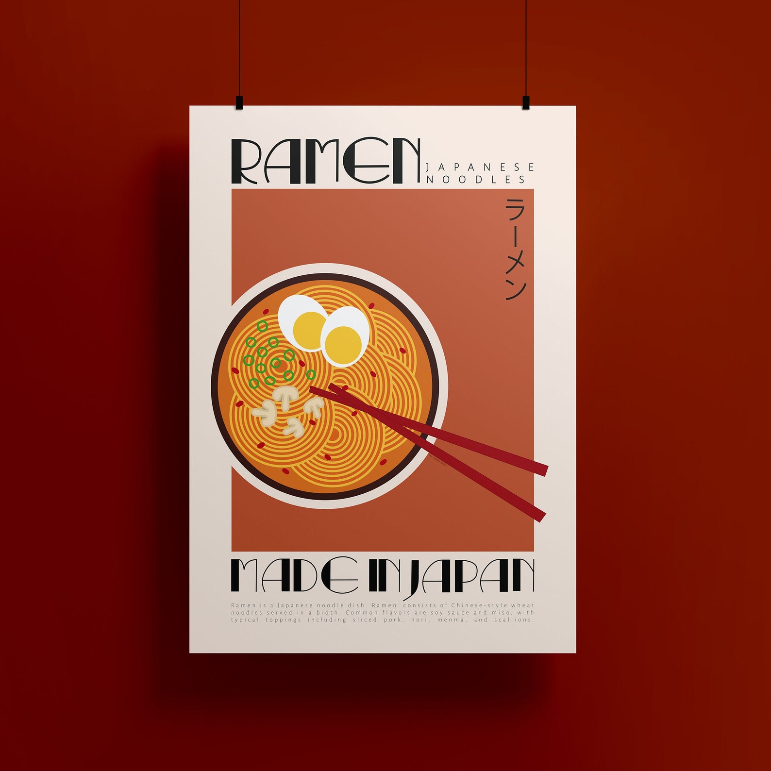 RAMEN Poster - Etsy