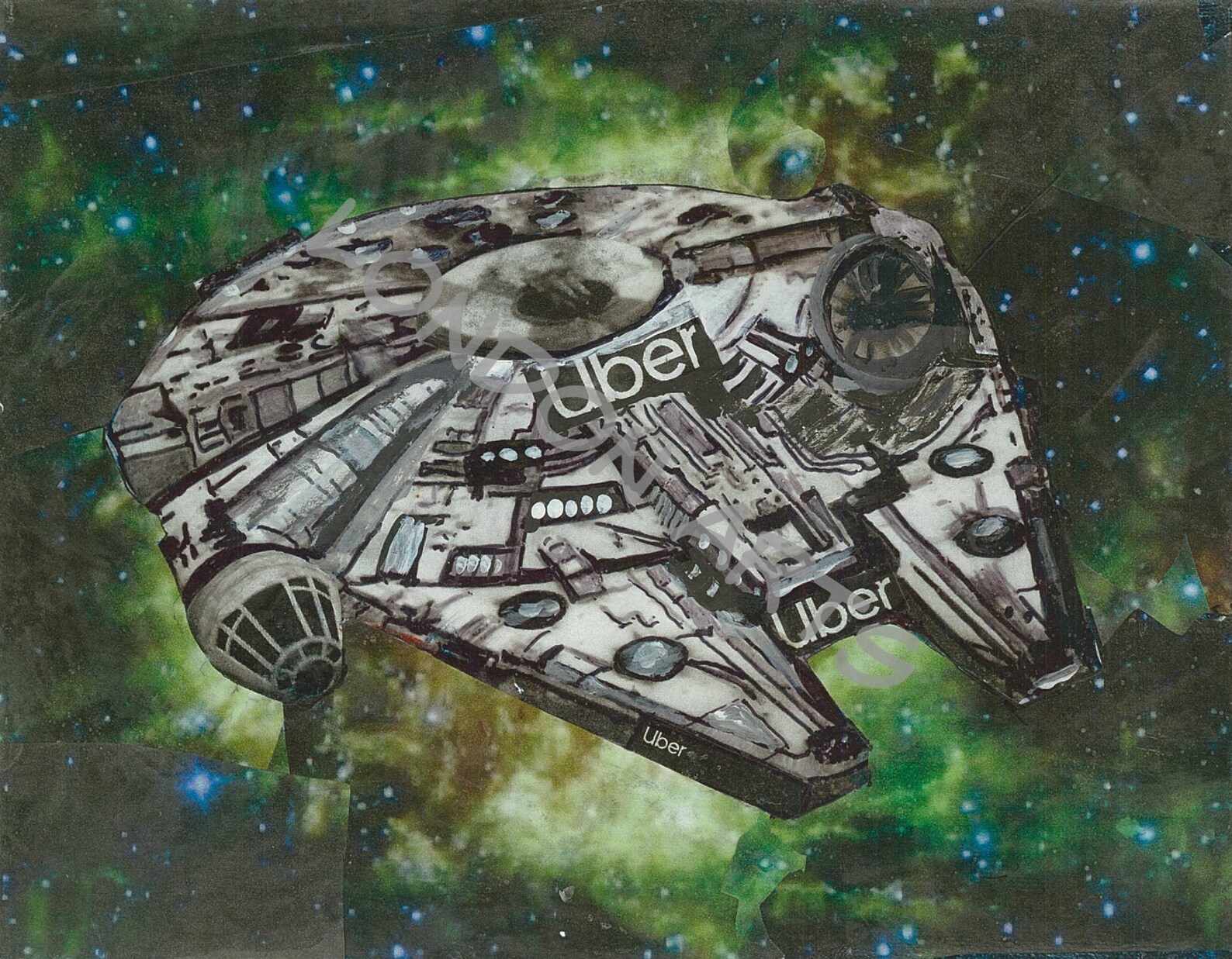 Millennium Falcon Art - Etsy