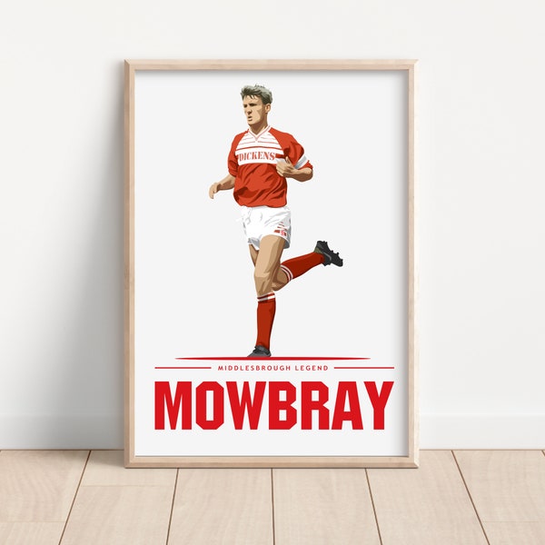 Map of Thornaby Artwork Print Thornaby on Tees Stockton on Tees ...