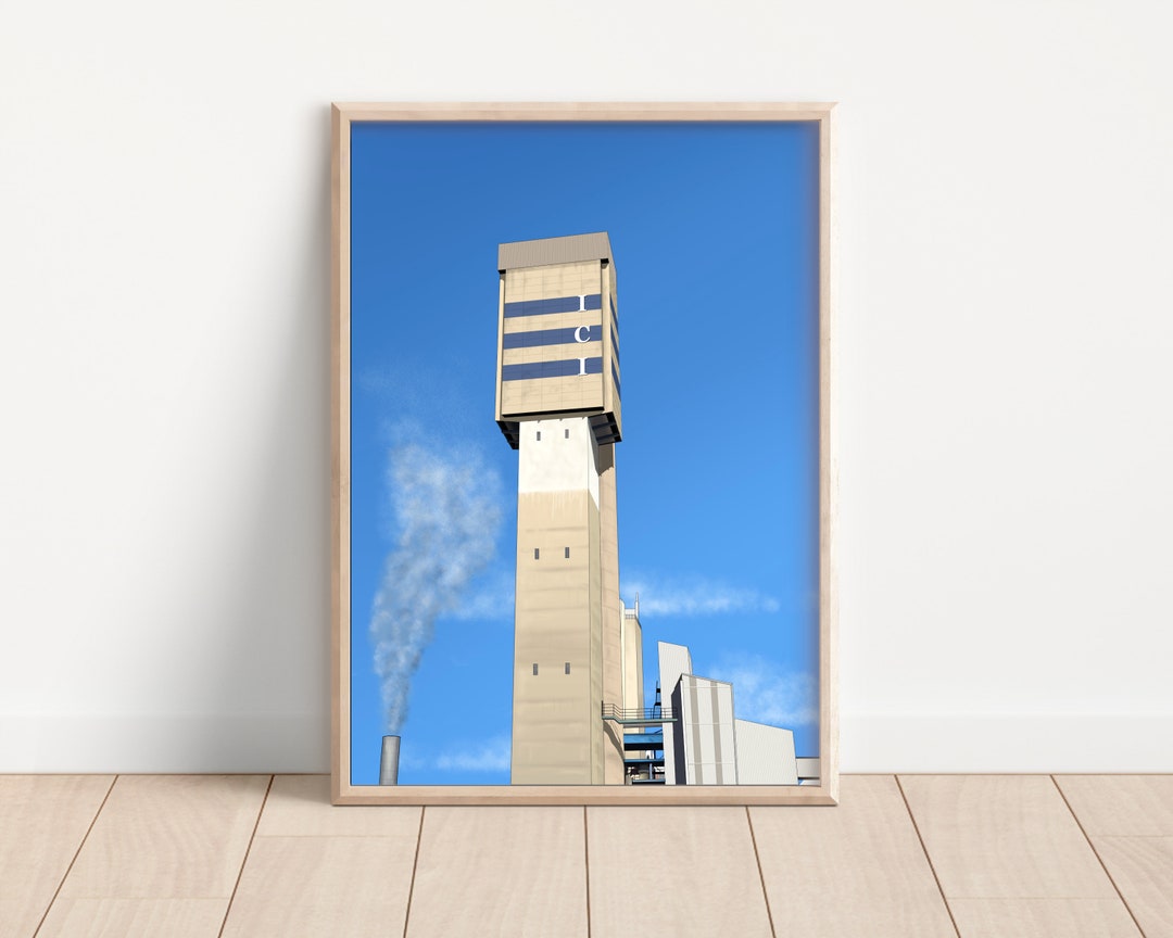 ICI Tower Billingham Artwork | Print | Poster | Teesside ...