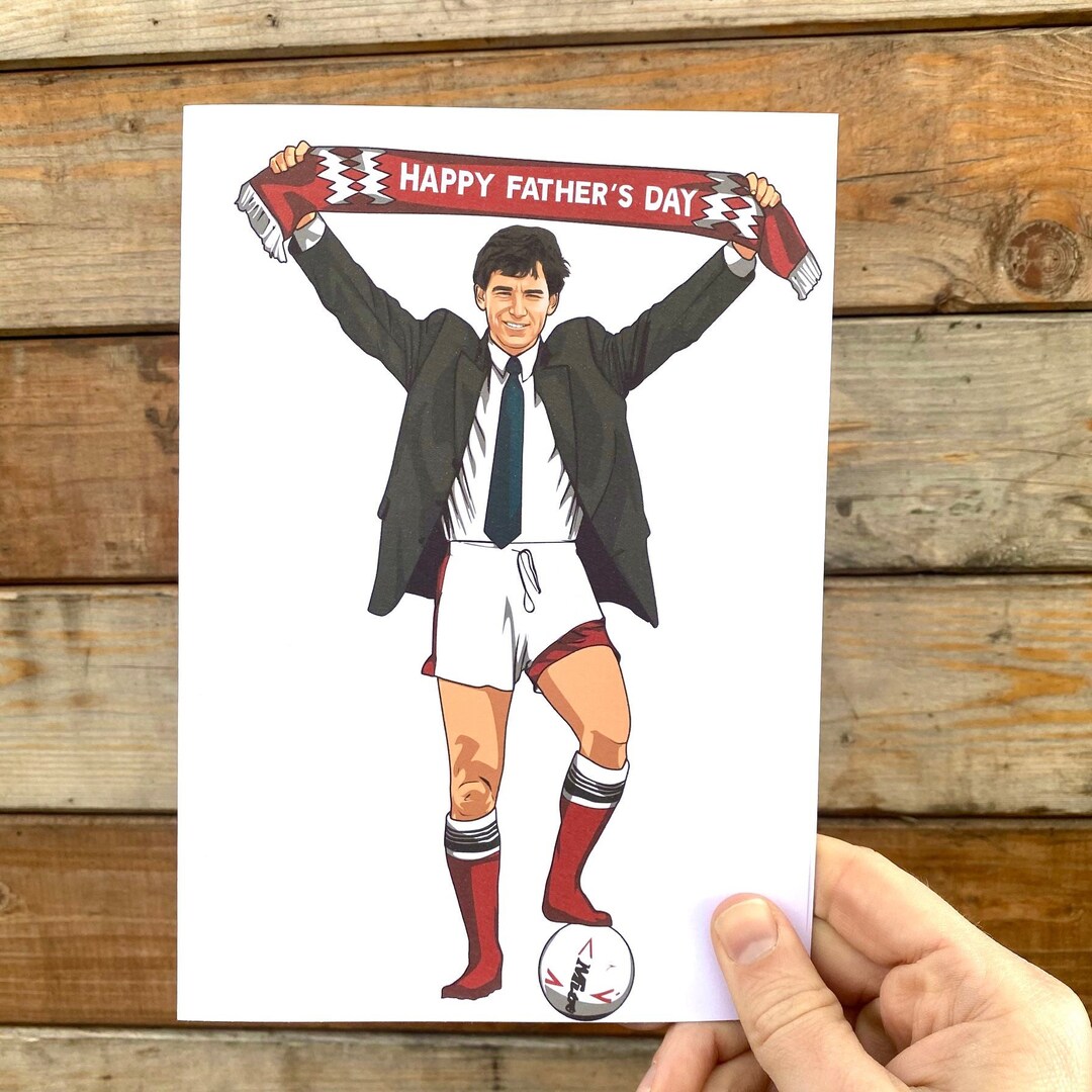 Bryan Robson Fathers Day Card | Middlesbrough | Boro | MFC | Teesside ...