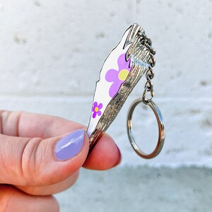 Boo's Door Keychain - Etsy