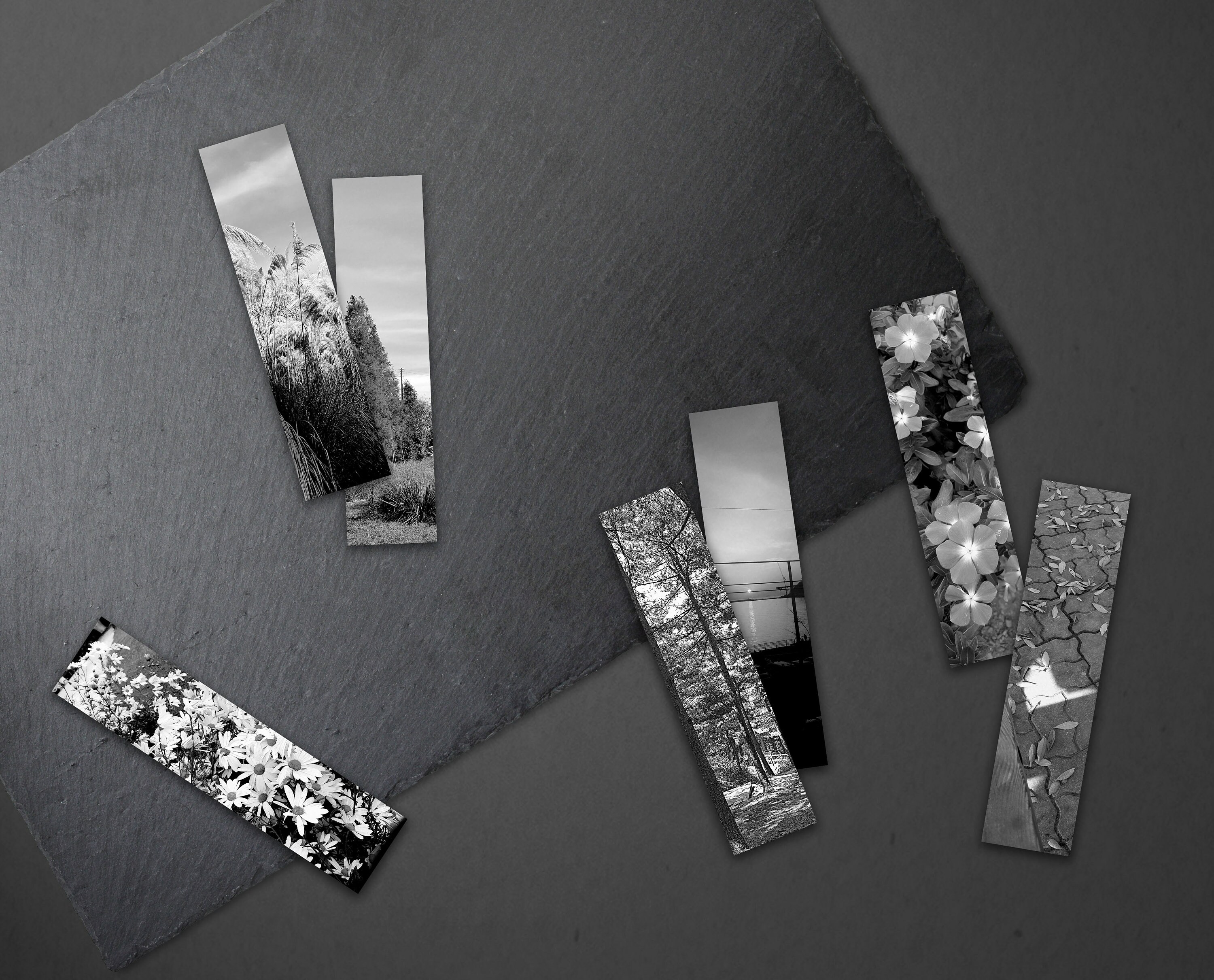 10 Monochrome Printable Bookmarks, Scenery Bookmark, Pdf Bookmarks ...