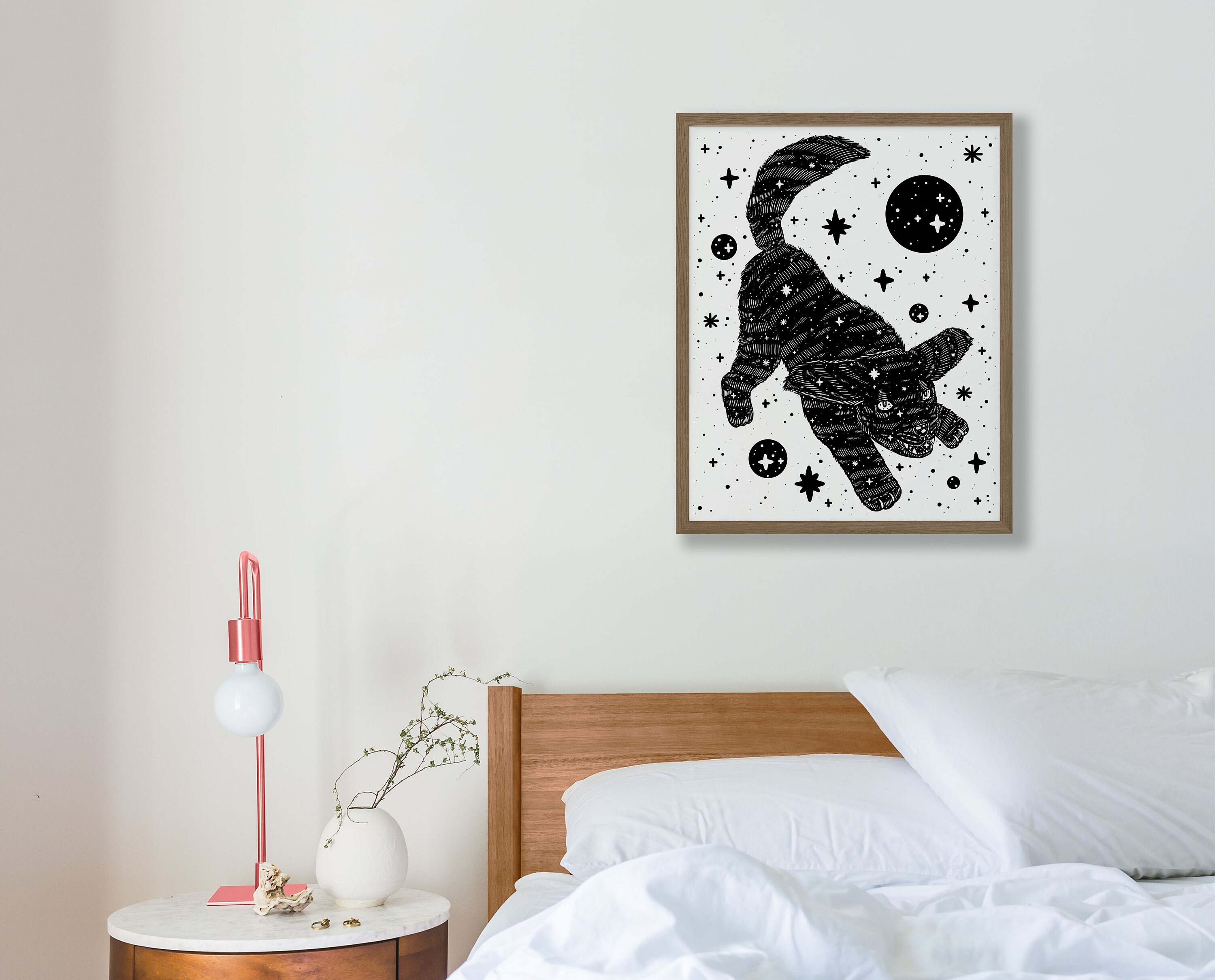 Set of 3 Black Dog Aesthetic Posters Dog Printable Wall Art | Etsy