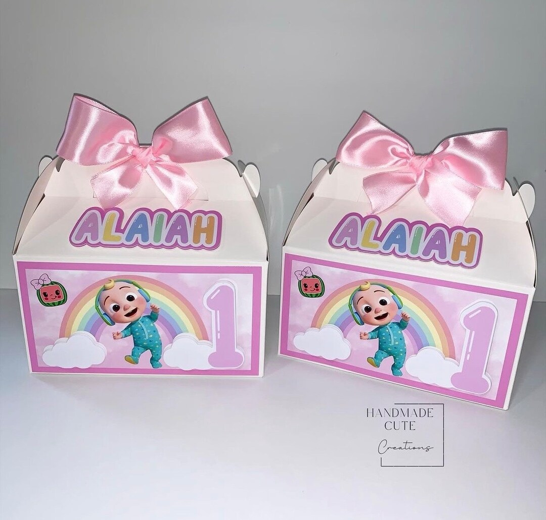 Cocomelon Gable Boxes - Etsy