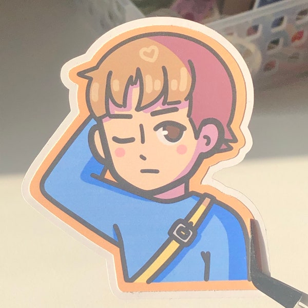 Blonde Sticker - Etsy